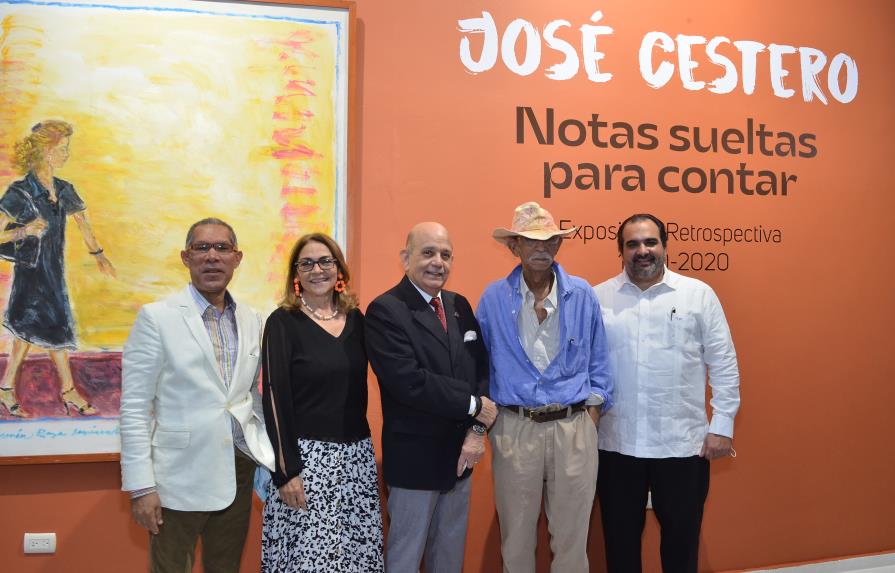 Inauguran exposición del artista José Cestero - Diario Libre