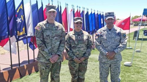 Marisol Chalas asume mando en base militar de EEUU - Diario Libre