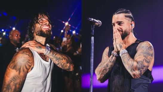 Maluma reacciona violento con fan que lo saludó con la mano - Diario Libre