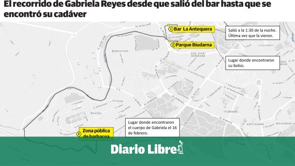¿Cuáles fueron los pasos de Gabriela Reyes antes de su muerte? - Diario ...