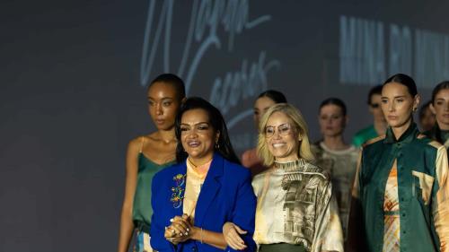 Albania Rosario y Angie Polanco debutan en Semana de la Moda de NY ...