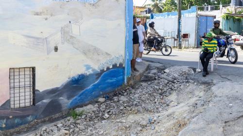 Calle Varón De Galilea Es Un Peligro En Sabana Perdida Diario Libre