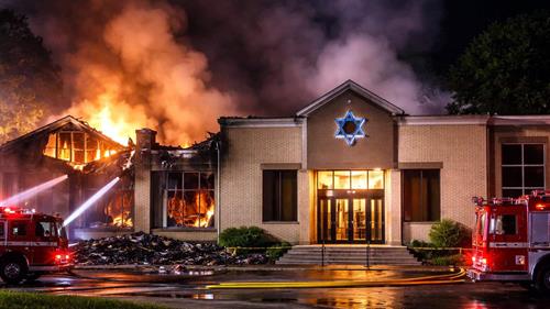 Detienen al sospechoso de incendiar la mayor sinagoga de Misisipi ...