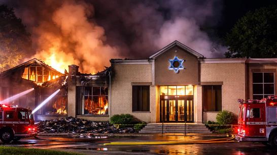 Detienen al sospechoso de incendiar la mayor sinagoga de Misisipi ...