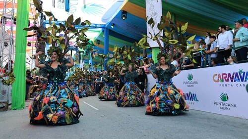 Las Musas de Punta Cana brillan en el carnaval 2026 con trajes únicos ...