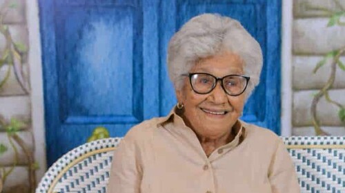 Doña Florencia Reyna llega a sus 103 años lúcida y feliz - Diario Libre