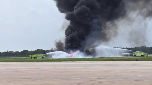 Se accidenta un avión en La Romana - Diario Libre
