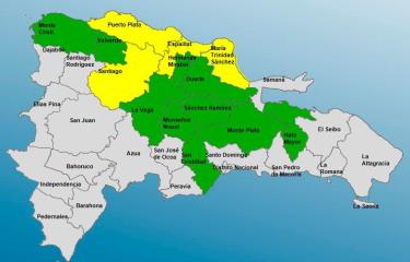 Regiones De La Republica Dominicana República Dominicana Mapa