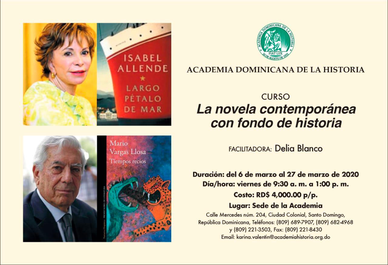 Harán curso sobre la novela con fondo de historia - Diario Libre