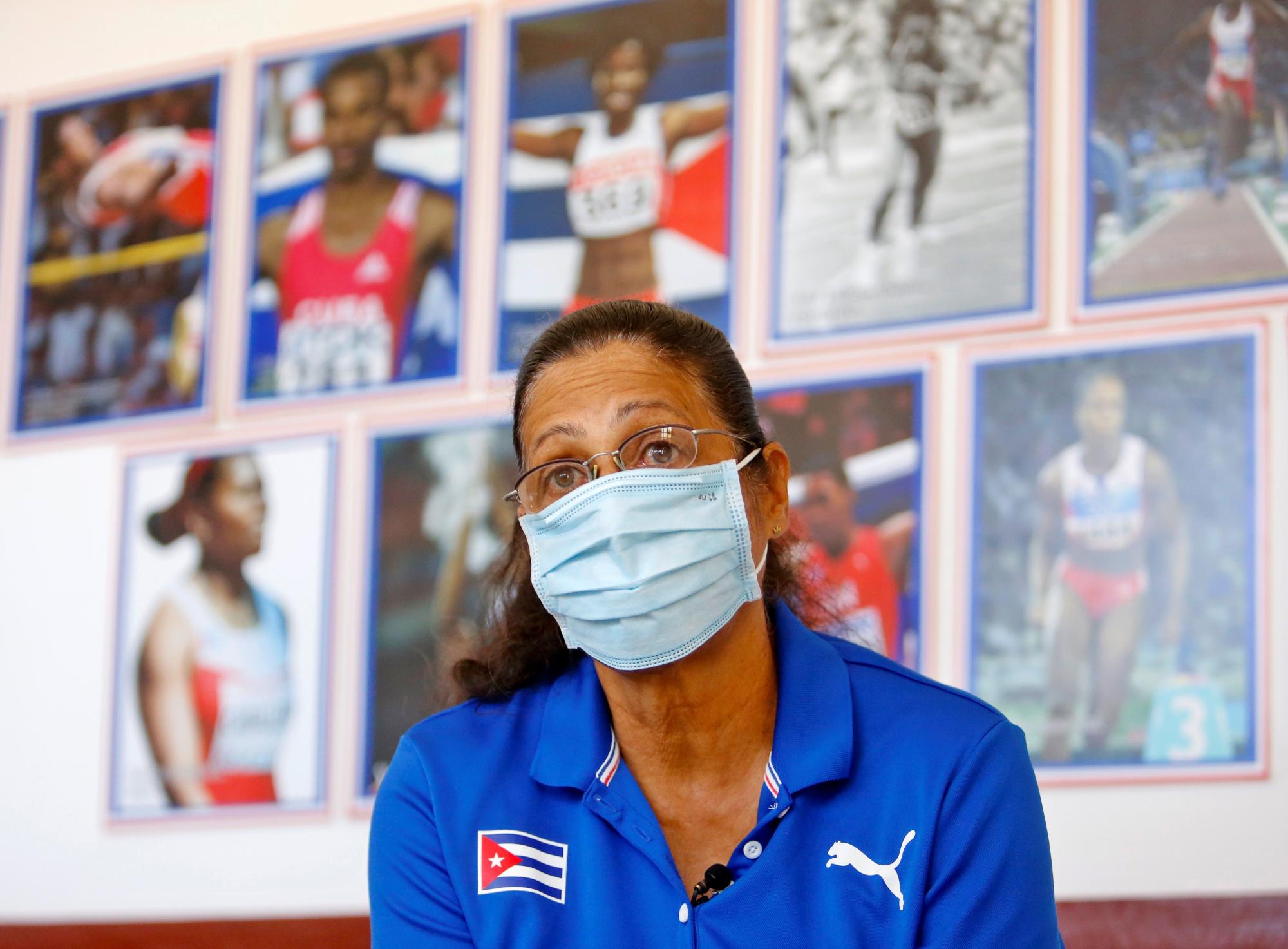 La cubana María Caridad Colón celebra como un oro olímpico su entrada ...