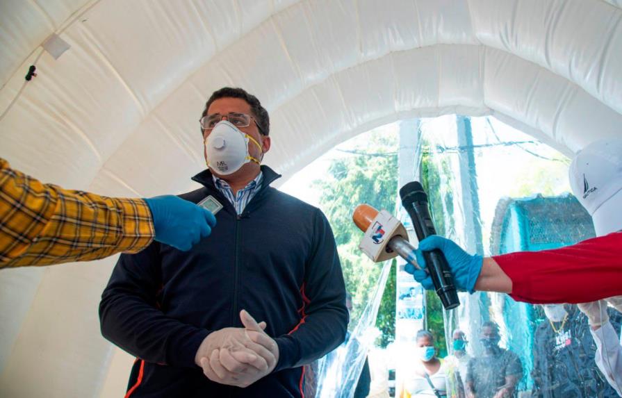 Alcaldía instala tercer túnel contra virus y bacterias - Diario Libre