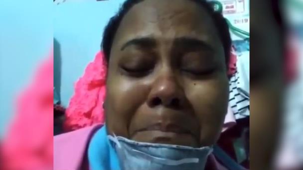 Video | Mujer con síntomas de COVID-19: "Ya no aguanto más" - Diario Libre