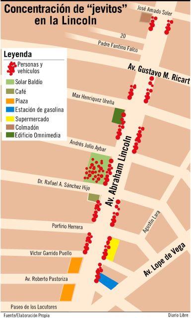 "Jevitos" y "chopos" son los dueños de la Lincoln - Diario Libre