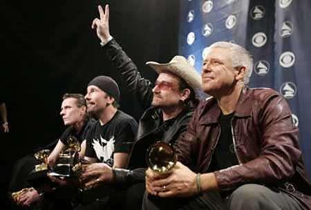 U2 fue gran ganador de ceremonia de Grammys, con cinco premios - Diario ...