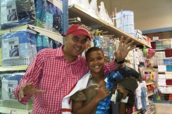 Teófilo Silverio y su hijo Rubén - Diario Libre