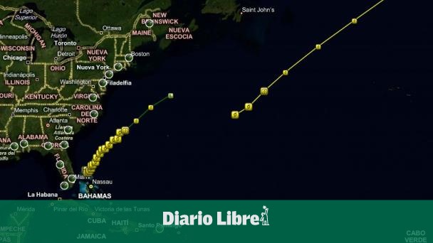 La tormenta "Cindy" se intensifica en aguas del Atlántico - Diario Libre