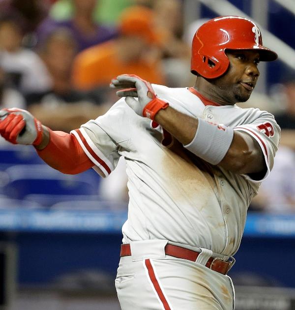 Domonic Brown de los Filis, es el líder de jonrones en LN - Diario Libre