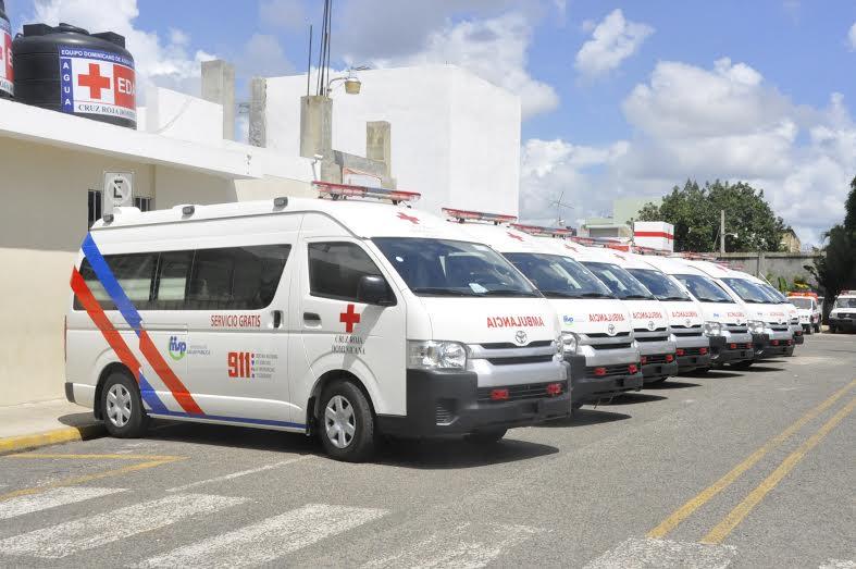 Cruz Roja Dominicana integra flotilla de ambulancias al 911 - Diario Libre