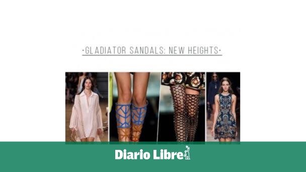 Trend Report: Gladiator Sandals - Diario Libre